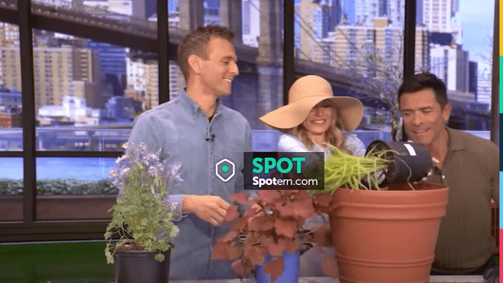 J. Crew Midweight Denim Workshirt worn by Kaleb Wyse as seen in LIVE ...