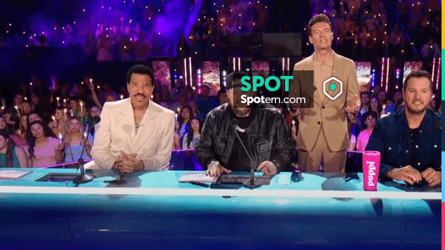 Theory Goris Collared Sweater worn by Ryan Seacrest as seen in American ...