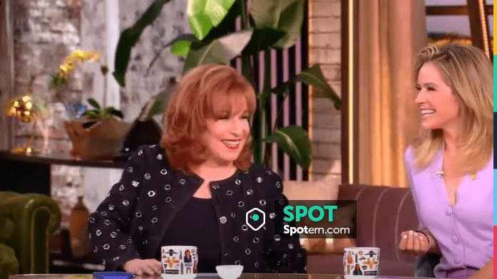 Veste à œillets Veronica Beard Beale portée par Joy Behar comme on le ...