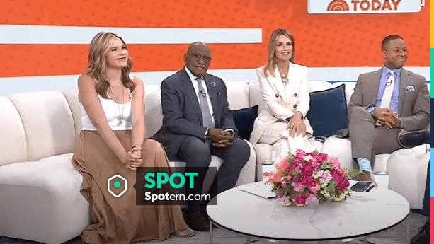 Cinq à Sept Parma Pleated Midi Dress worn by Jenna Bush Hager as seen ...