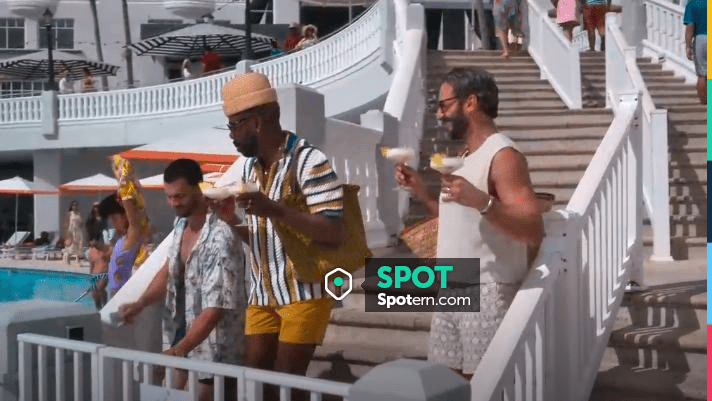 Naghedi Gold Woven Tote Bag worn by Danny (Colman Domingo) as seen in ...