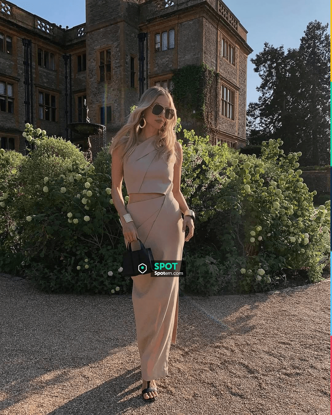 Max Mara Whitney Bag 3 Micro worn by Leonie Hanne on her Instagram Post on May 8, 2025 | Spotern