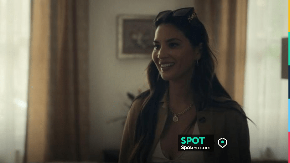 Loewe Beige Suede Jacket worn by Sam (Olivia Munn) as seen in Your ...