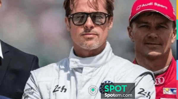 F1 2025 Brad Pitt Mono blanco usado por Sonny Hayes (Brad Pitt) en F1 ...