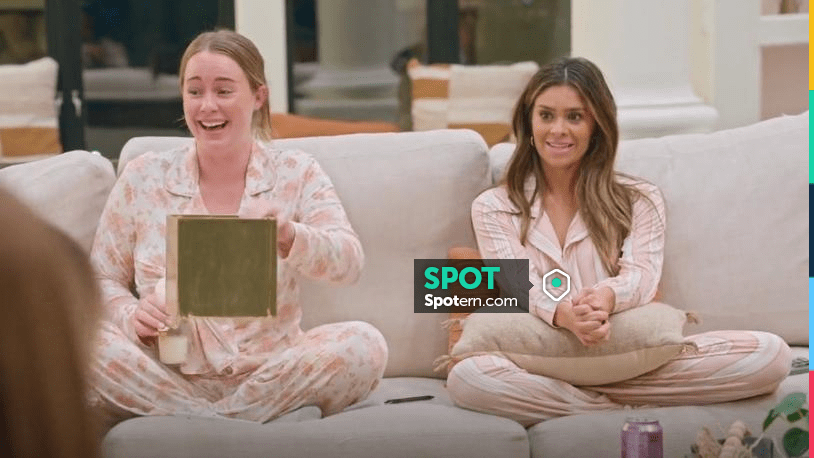 Goosebumps Pink Striped Pajamas worn by Taylor Frankie Paul as seen in ...