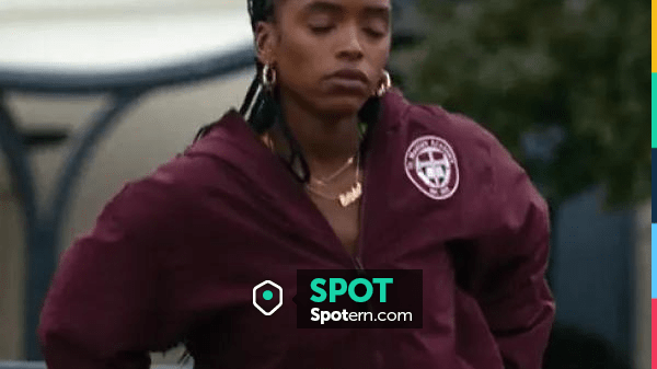 Forever 2025 Keisha Clark Maroon Jacket worn by Keisha Clark (Lovie ...
