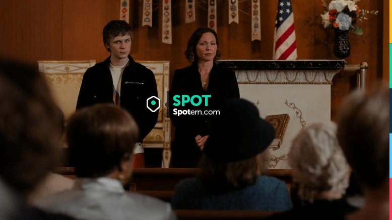 Zara Denim Workwear Jacket worn by Jamie Reed (Parker Daniel Queenan ...