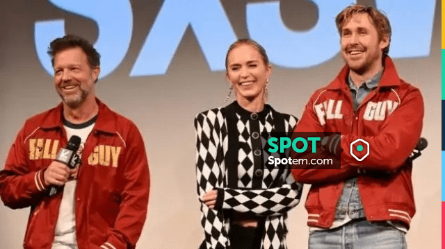 The Fall Guy Promotion: Ryan Gosling is wearing Red Jacket from the ...