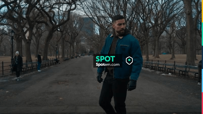 Carhartt OG Detroit Jacket Denim worn by Omar Adom 'OA' Zidan (Zeeko ...