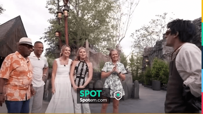 Kivari Lyra Playsuit worn by Dylan Dreyer as seen in Today on May 21, 2025 | Spotern