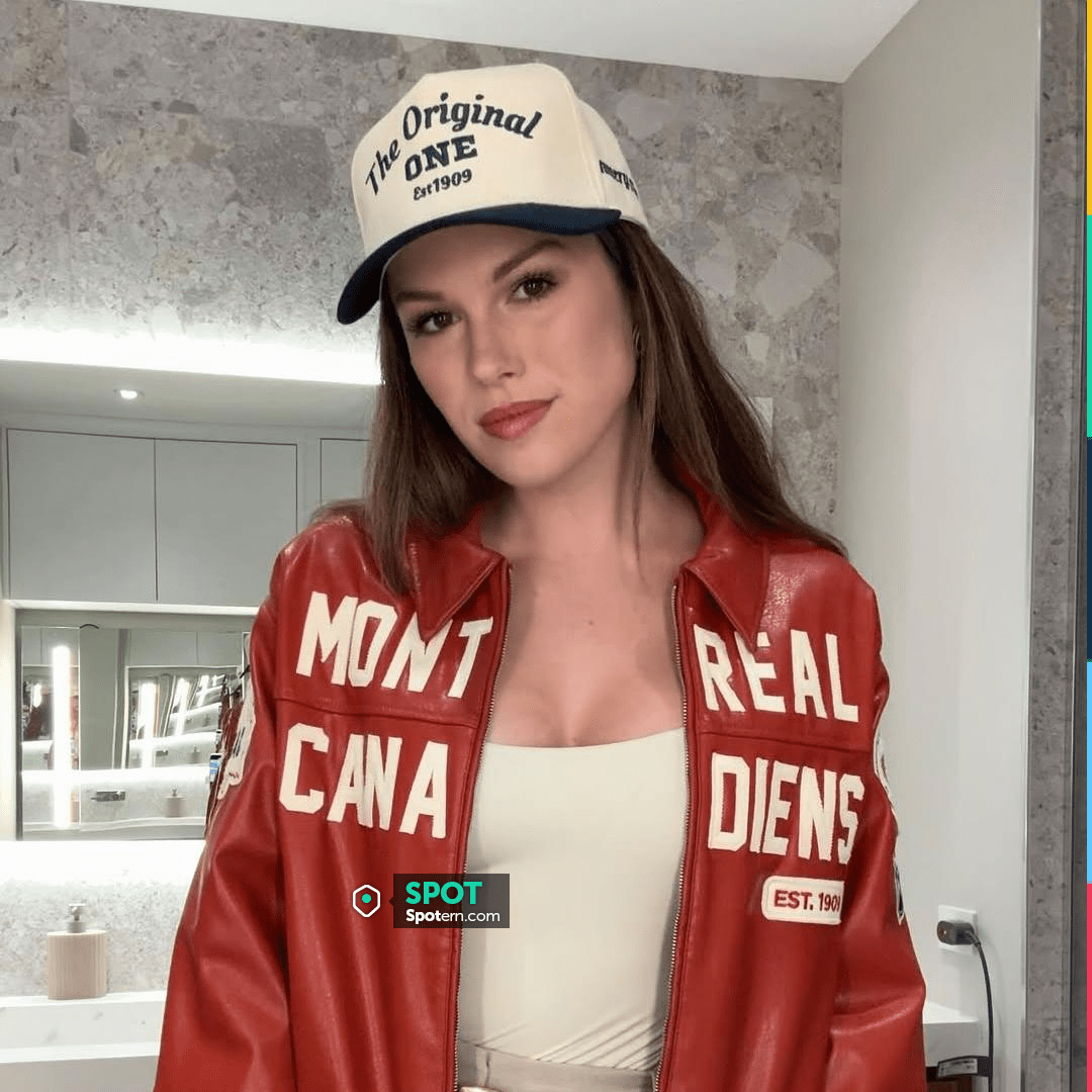 NHL Montreal Canadiens 2025 WAGs Playoff Jacket worn by Jordan Leigh on ...