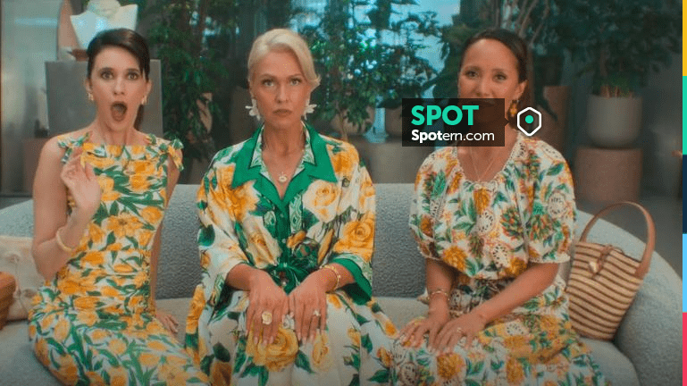 Toolally Daisy Hoop Earrings Orange worn by Astrid (Emily Borromeo) as ...