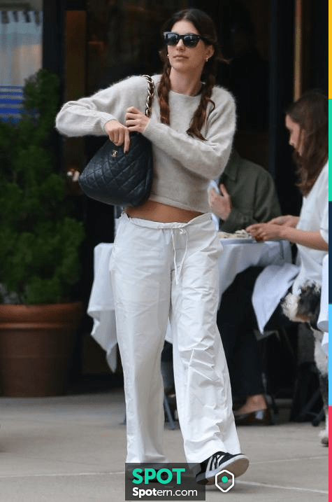 Adidas Originals Gazelle Sneakers worn by Camila Morrone in New York ...