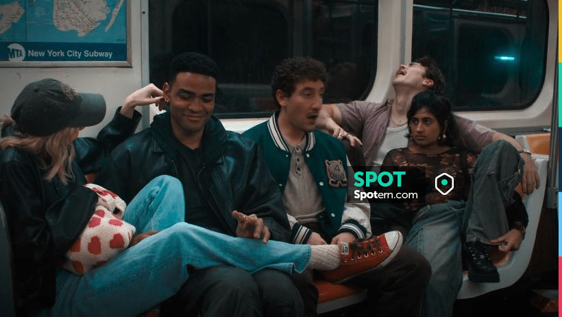 Free People Black Floral Mesh Long Sleeve Top worn by Issa (Amita Rao ...