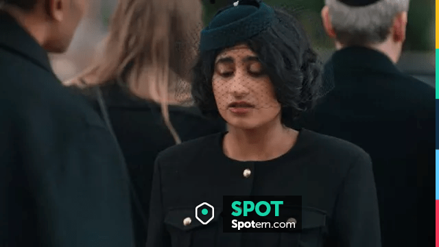 Steve Madden Chaqueta corta con botones negros en la parte delantera ...