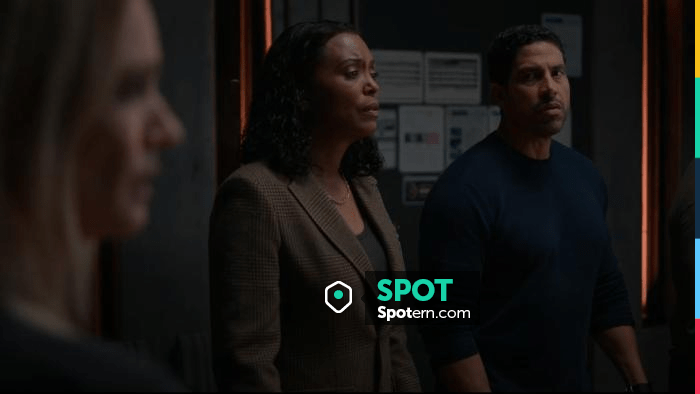 Alice + Olivia Colley Notch Collar Blazer worn by Dr. Tara Lewis (Aisha ...