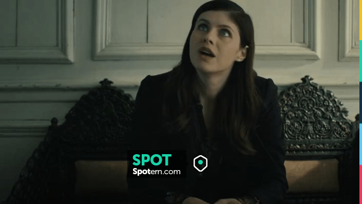 Ted Baker Rose Wool Coat worn by Dr. Rowan Fielding (Alexandra Daddario ...