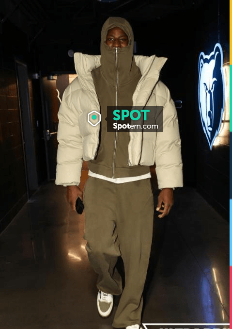 Entire Studios Off-White 'MML' Down Jacket portée par Jaren Jackson Jr ...