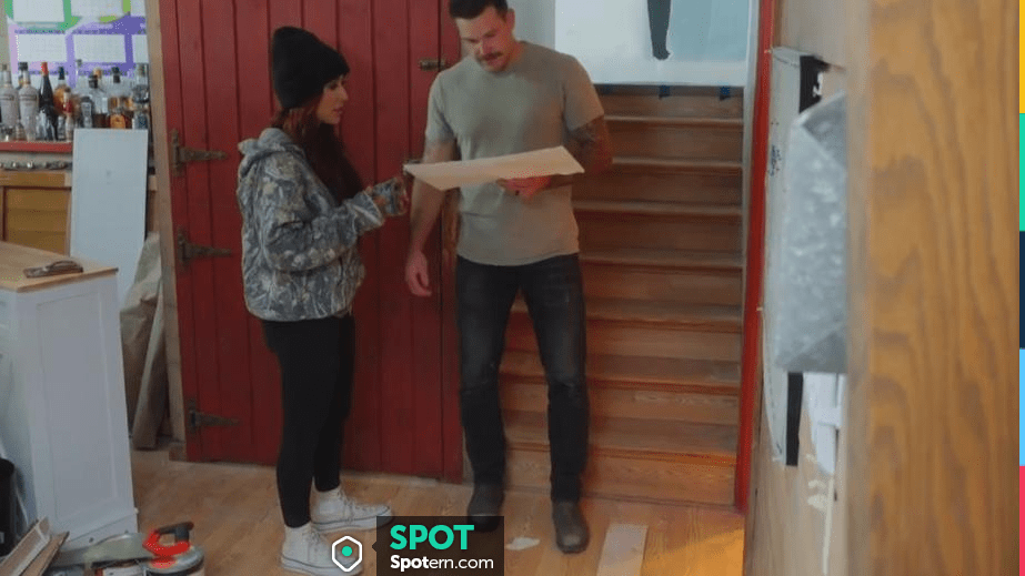 Converse Chuck Taylor All Star Lift Hi In White worn by Chelsea Houska ...