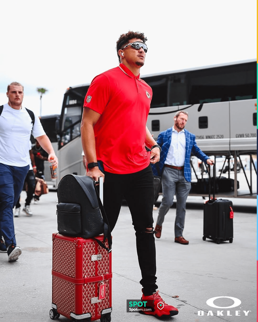 Adidas Mahomes 2 Impact FLX Race Against Time portée par Patrick ...