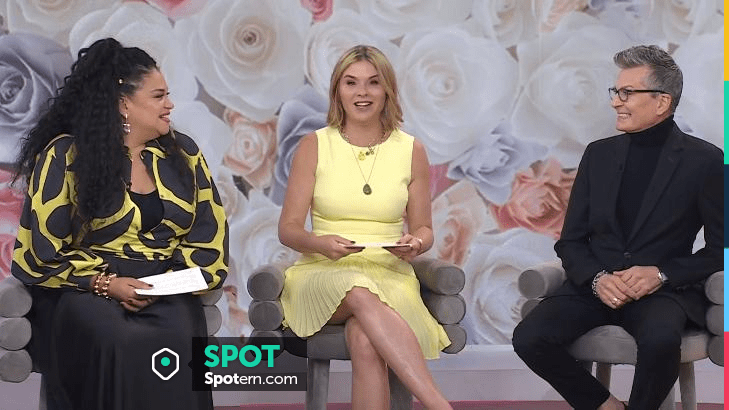 Ada & Edith Faith Flared Maxi Skirt in Black worn by Michelle Buteau as ...