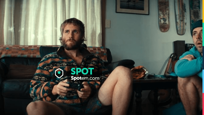 Heathmoor Sherpa Aztec Pull Over worn by Ash (George Mason) as seen in ...