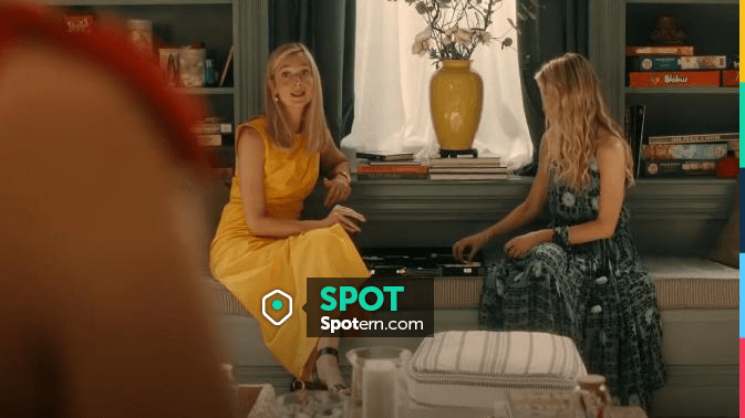 Sandro Gathered Dress worn by Penny Sinclair (Caitlin Fitzgerald) as ...