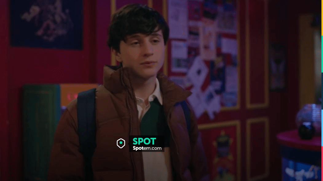 Zara Short Down and Feather Puffer Jacket worn by Max Hawthorne (Judah ...