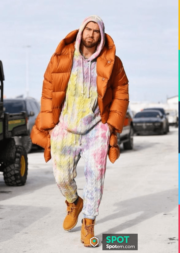 Timberland 6" Premium Boot 'Wheat' worn by Travis Kelce on the ...