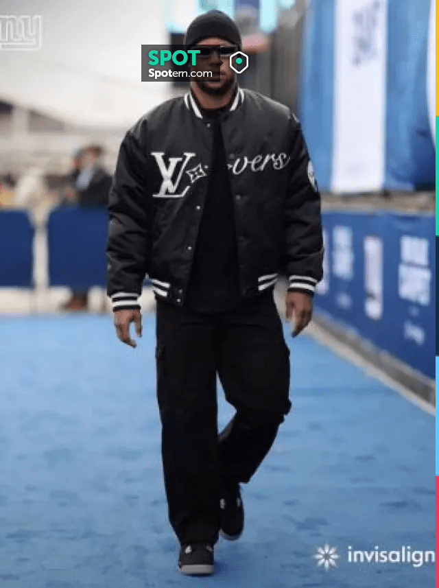 Louis Vuitton Black Narrow LV Super Vision Sunglasses worn by Saquon ...