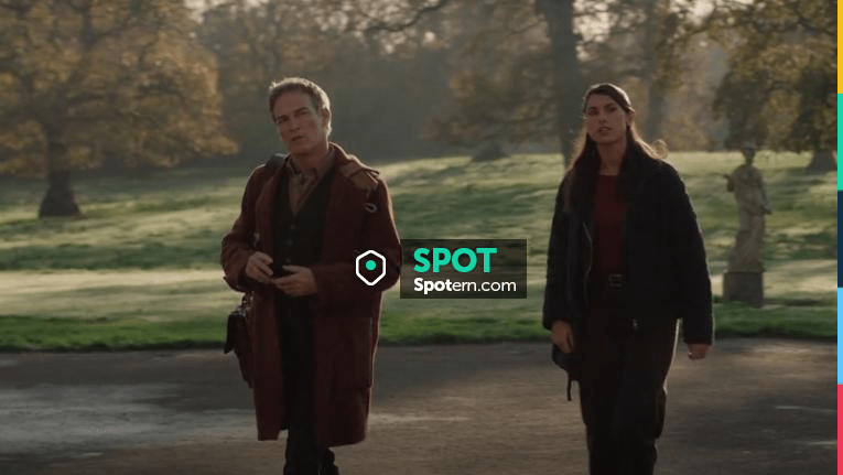 Gloverall Original Monty Duffle Coat Rust usado por el DI Mick Palmer ...