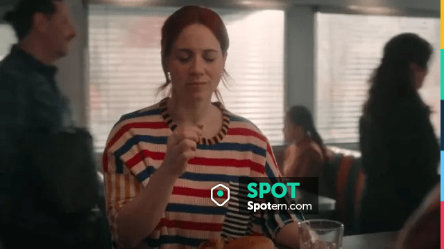 LF Markey T-Shirt Winston Knit Multi Stripe worn by D'arcy Bloom (Alice ...