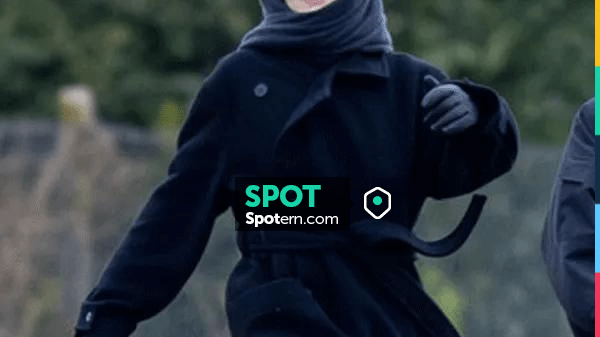 Eva Stratt Project Hail Mary Black Wool Coat worn by Eva Stratt (Sandra ...