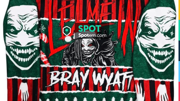 Pull de Noël Bray Wyatt porté par Bray Wyatt dans Bray Wyatt : Devenir ...