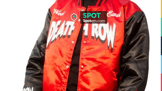 Death Row Records Red Satin Jacket worn by Death Row Records in SKG ...