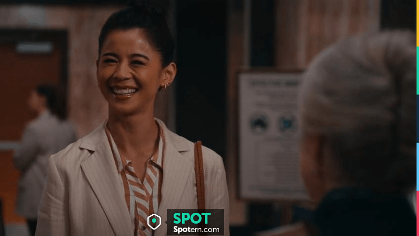Zara Striped Shirt worn by Sarah Franklin (Leah Lewis) as seen in ...