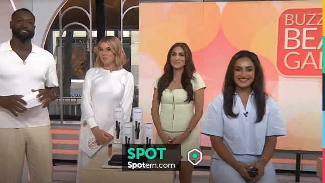Falda de Amanda Uprichard Atlas usada por Ami Desai como se ve en Today ...