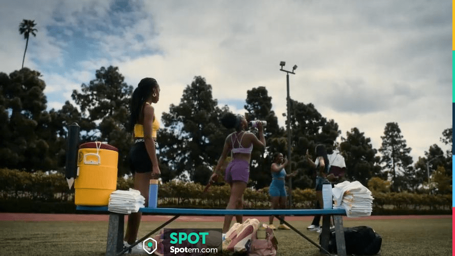 Nike White/Blue Training Sneakers worn by Keisha Clark (Lovie Simone ...