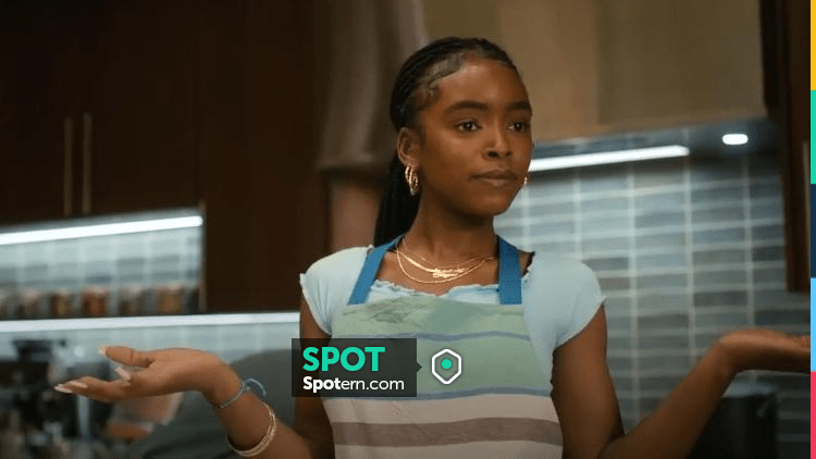 Anthropologie Rayas Apron worn by Keisha Clark (Lovie Simone) as seen ...