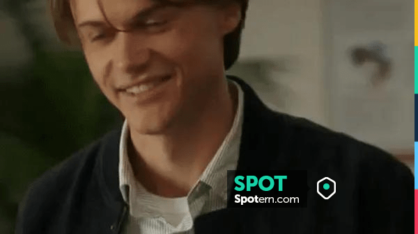 Christopher Briney The Summer I Turned Pretty Bomber Jacket worn by ...