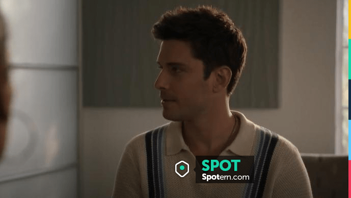 Marine Layer Conrad Sweater Polo worn by Tyler Kennedy 'T.K.' Strand ...