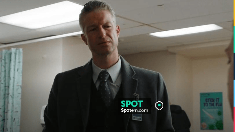Hugo Boss Zip-Up Coat worn by Dominick Carisi (Peter Scanavino) as seen ...