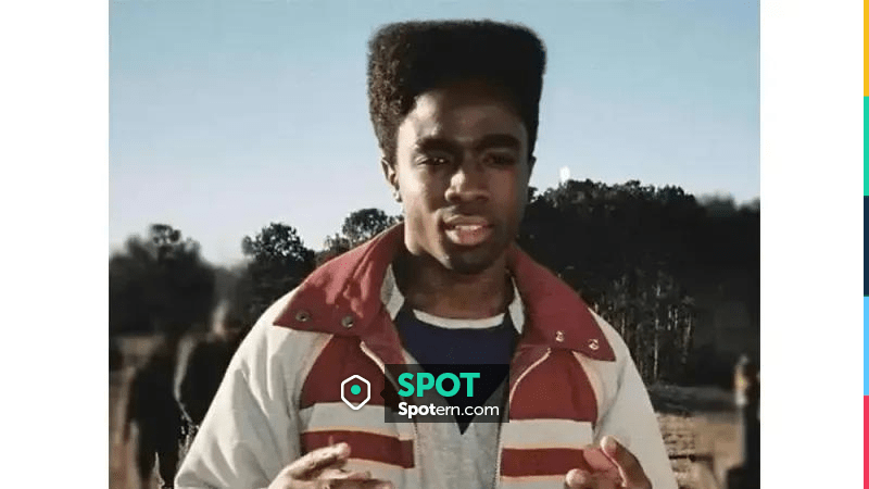 Lucas Sinclair Stranger Things S05 Red Jacket | Spotern