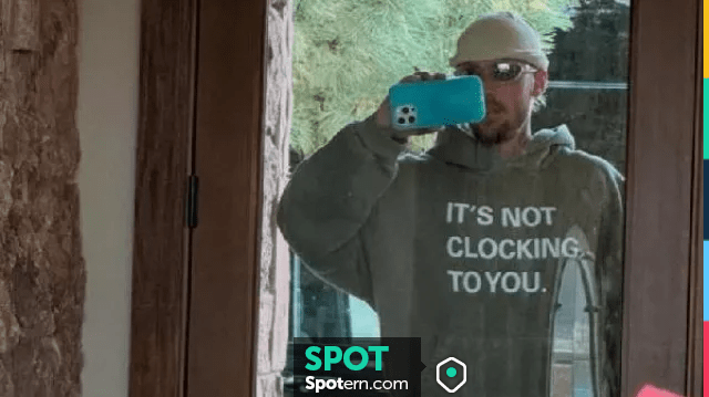 Justin Bieber It’s Not Clocking To You Hoodie en Justin Bieber ...