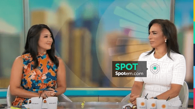 Givenchy 4G Pointelle Mini Dress worn by Michelle Miller as seen in CBS ...