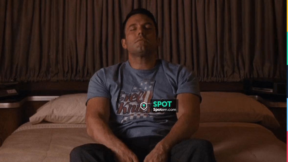 Evel Knievel Nr. 1 T-Shirt worn by Christian Wolff (Ben Affleck) in The ...