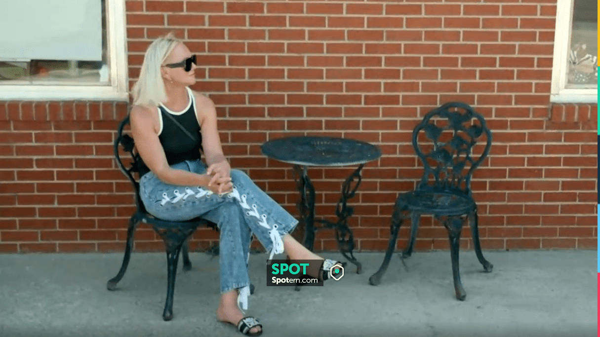 Chanclas Dior Dway usadas por Galyna Saltkovska como se ve en The McBee ...