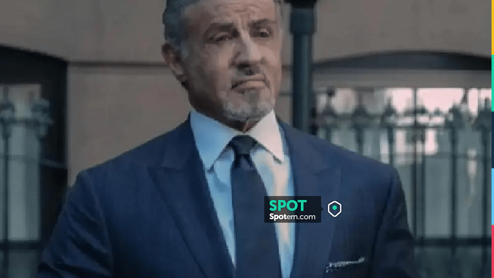 Blue Suit of Dwight 'The General' Manfredi (Sylvester Stallone) in ...