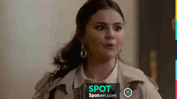 Only Murders in the Building S03 Mabel Mora Trench Coat worn by Mabel ...