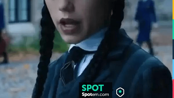 Wednesday TV Series Jenna Ortega Uniform Blazer worn by Wednesday ...